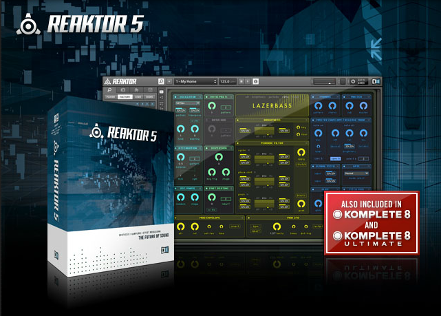 《模块化合成器》(Native Instruments Reaktor 5)STANDALONE VST VSTi RTAS v5.6.2 ...